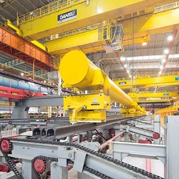 Tubes forging extrusion conditioning cranes ‹ Danieli