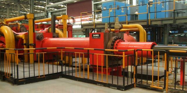 Products › Long › Extrusion presses for steel and titanium ‹ Danieli