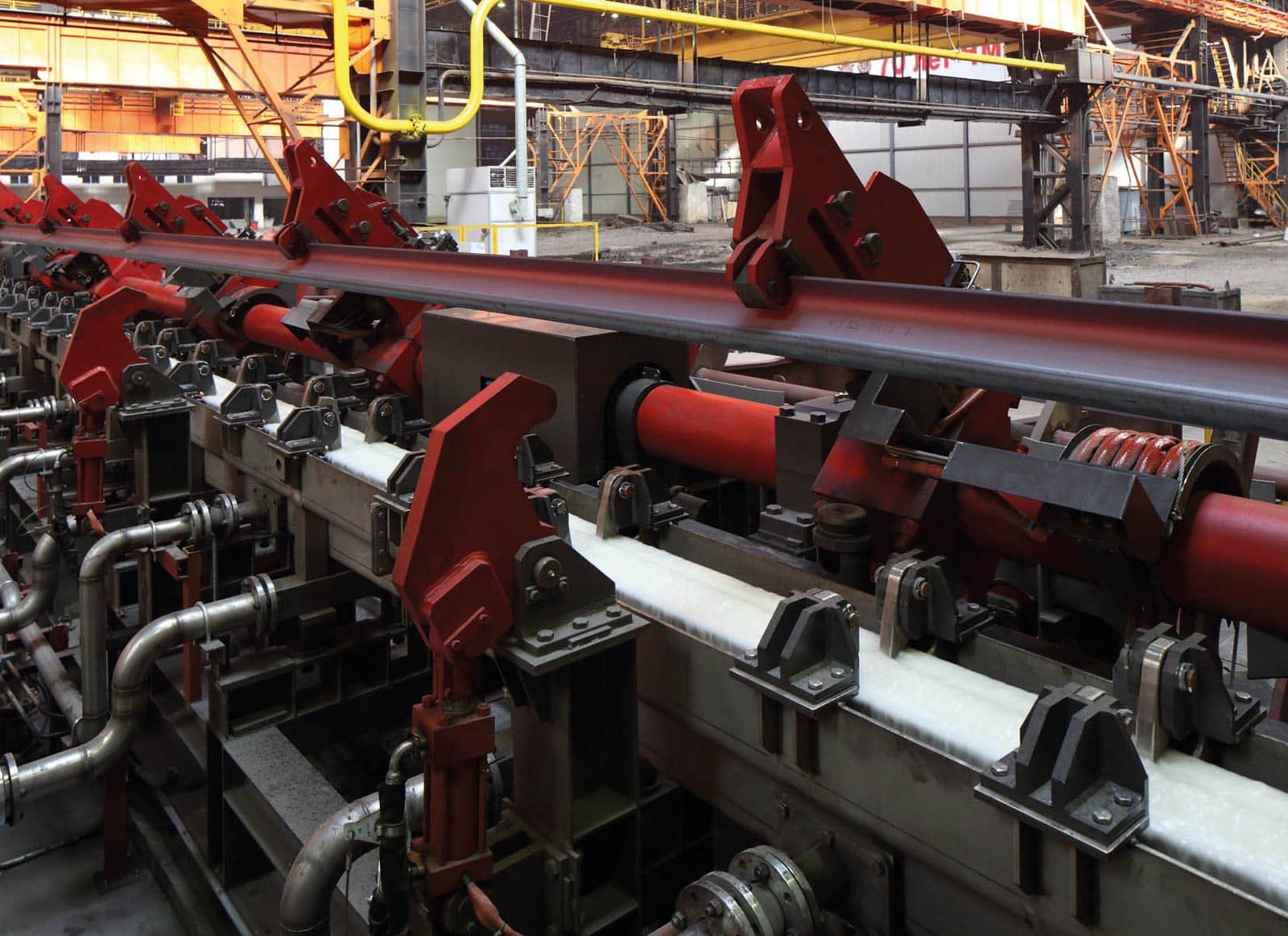 Technological packages › Long › RH2 Rail Head Hardening ‹ Danieli