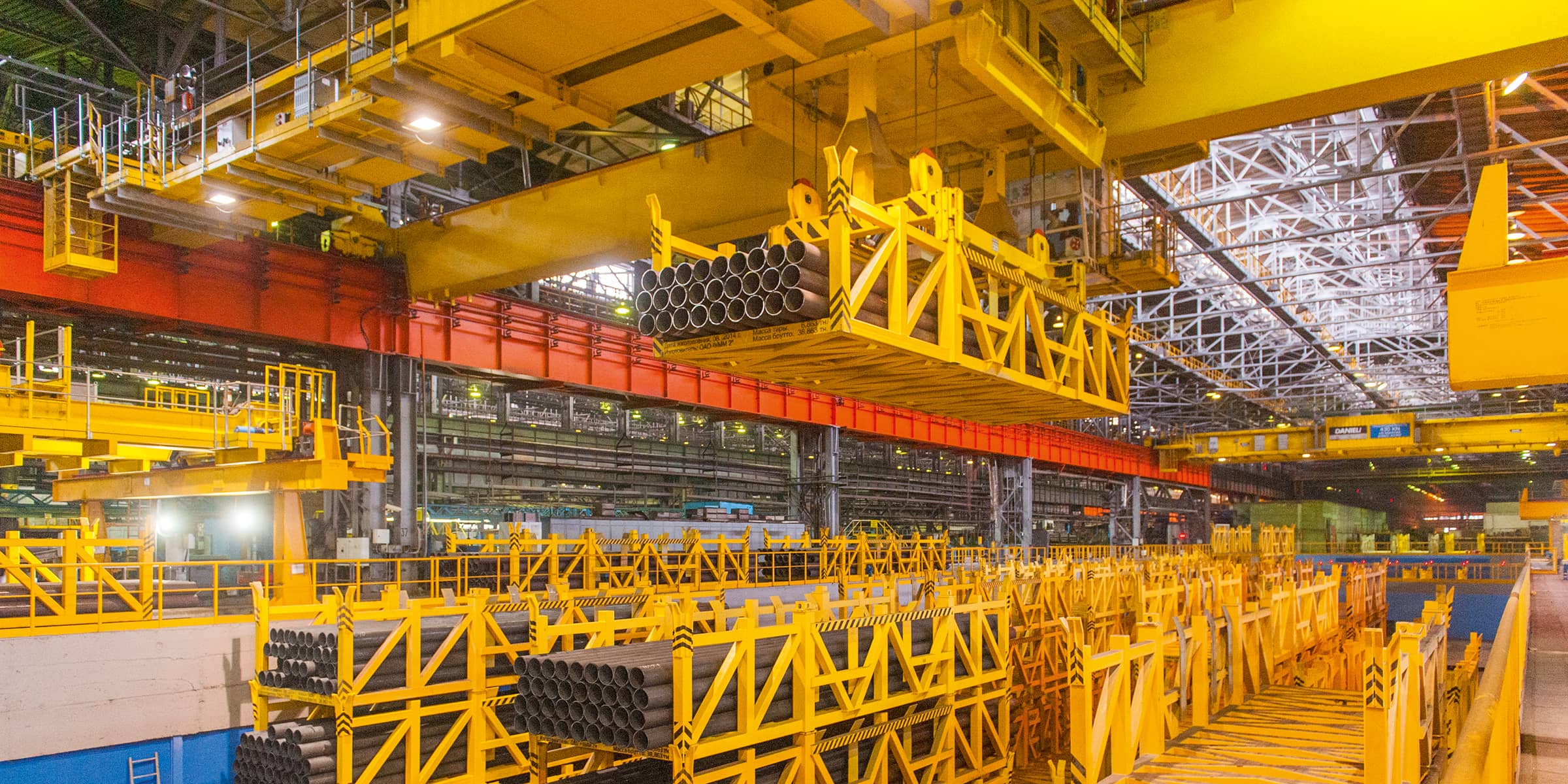 Danieli Centro Cranes - Heavy-duty Cranes ‹ Danieli