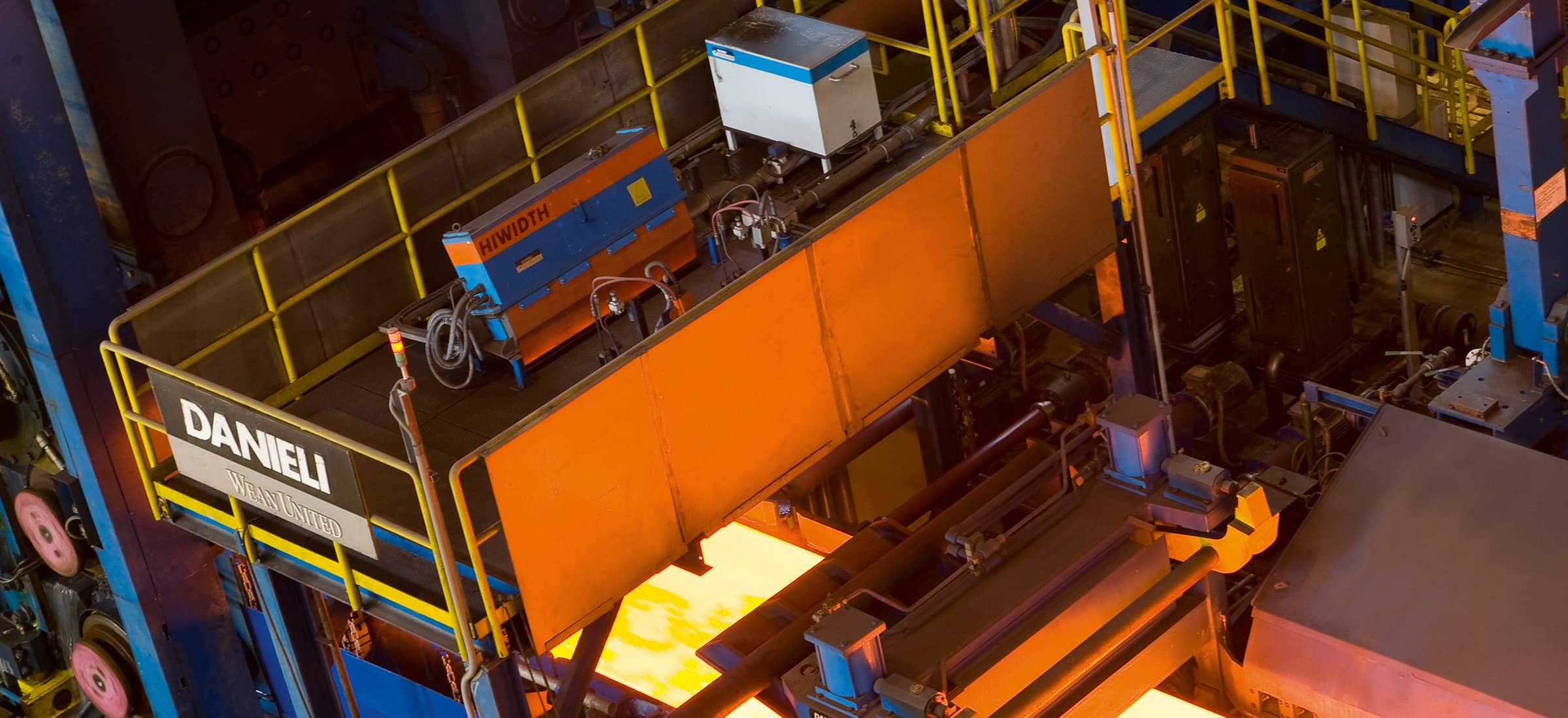 Products › Automation › HiWIDTH Stereoscopic width gauge ‹ Danieli