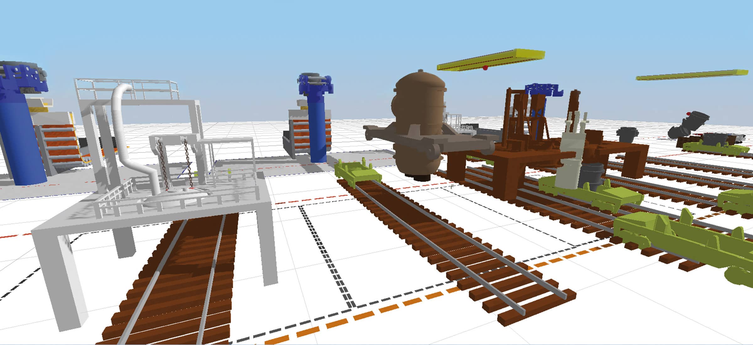 Products › Ironmaking and steelmaking › Steel Plant Model The Danieli ...